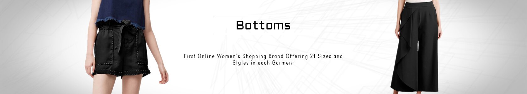 Bottom Wear for Women: shorts, rompers, jumpsuits, pants