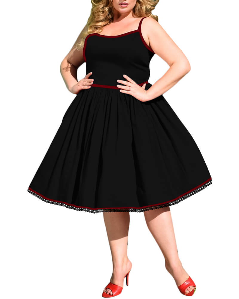 Pin Up Girl Classic Midi Dress