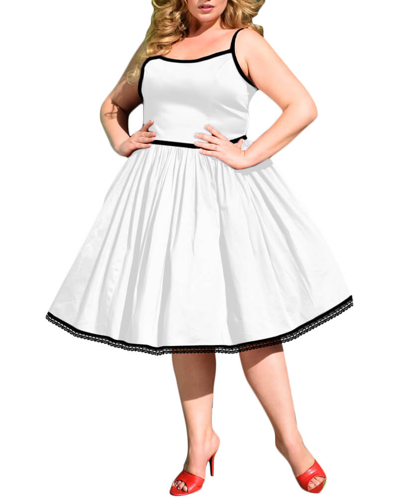 Pin Up Girl Classic Midi Dress