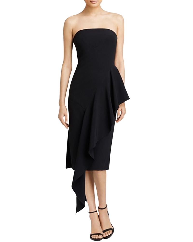 Black Is My Color Fitted Dress