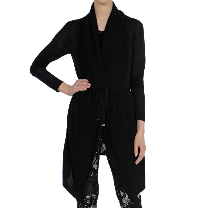 Black Me Wraper Blouse