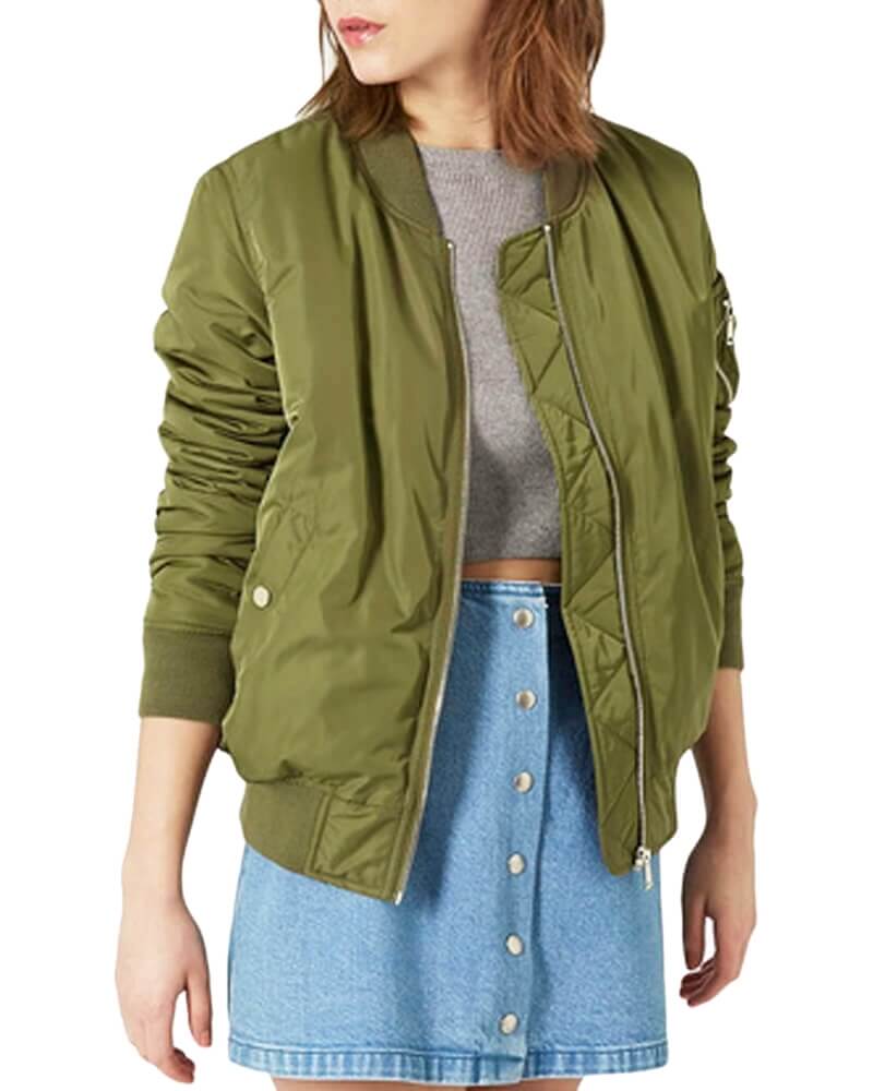 Green Autumn Winter Jacket | Lurap
